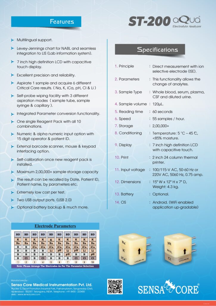Electrolyte Analyzer-ST-200 – HDC India